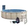 Cascade 15' X 52" Round Above Ground Pool Package - Pool Supplies ...